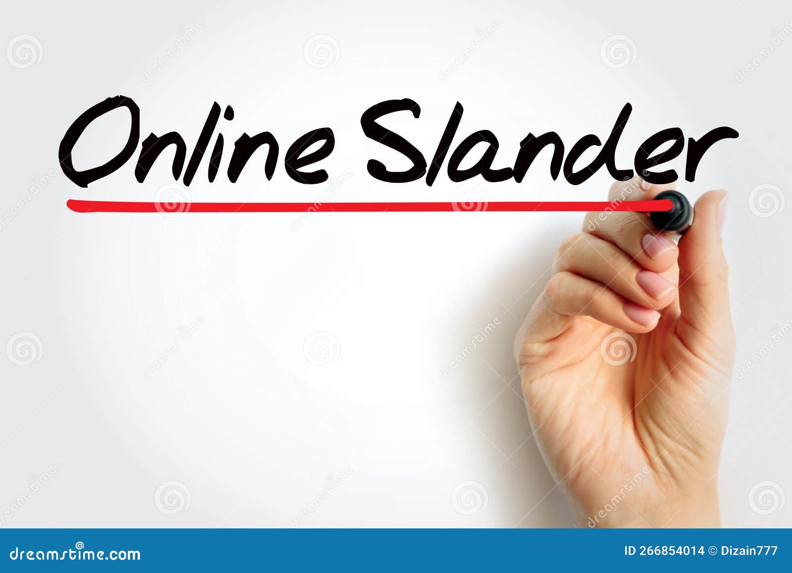 Online Slander is a Online Publication of a False Statement of Fact ...