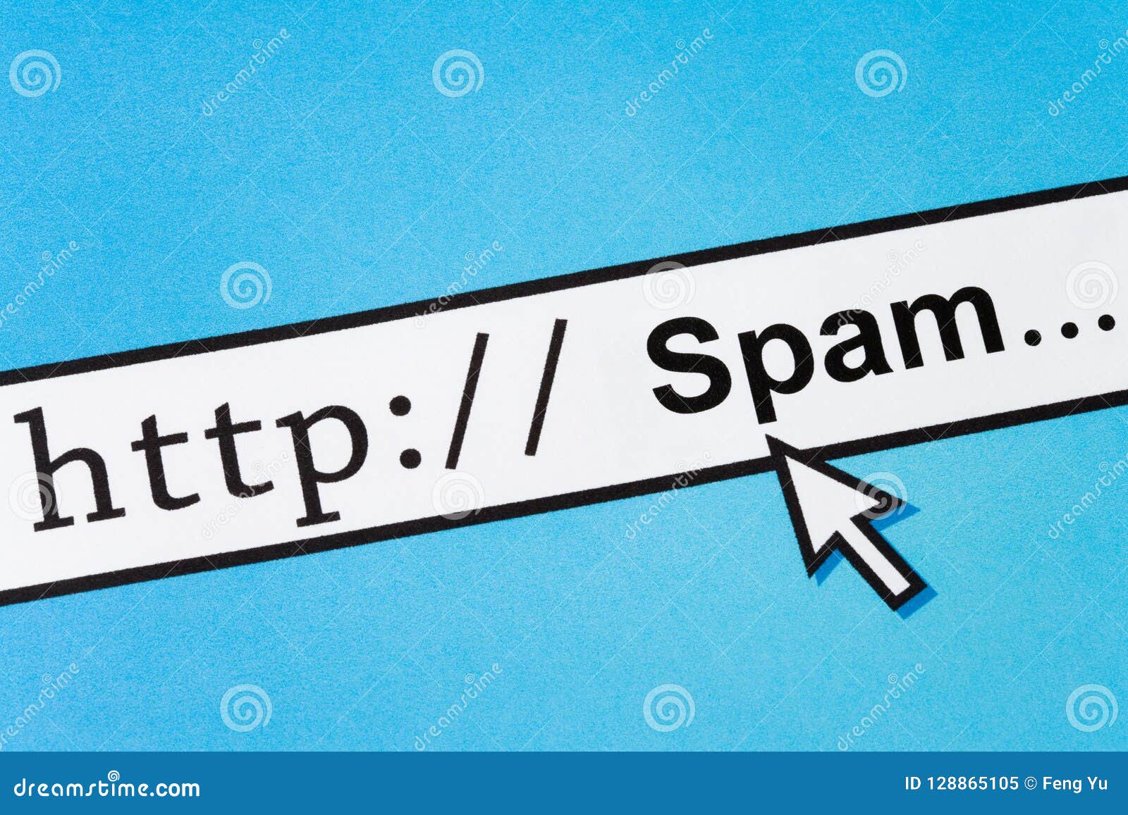 Online Spam screen stock image. Image of safety, technology - 128865105
