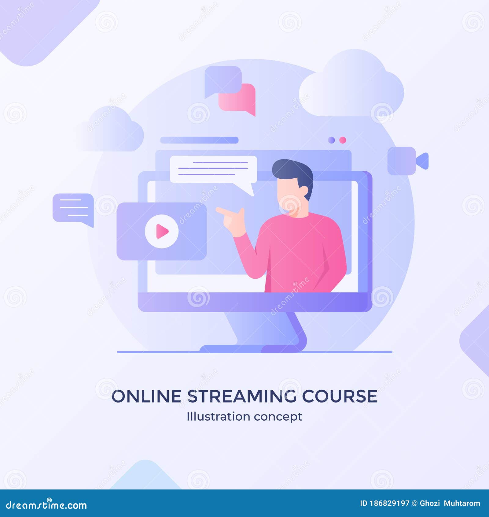 Online Streaming Course Video Training Application Multimedia Player ...