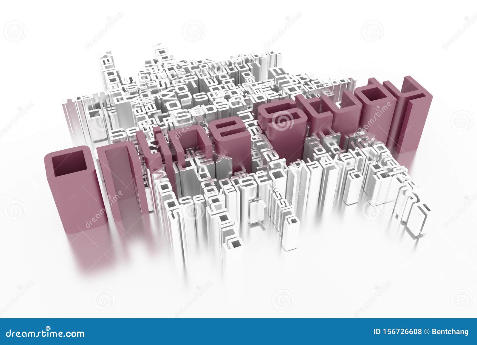Online Study, ICT, Information Technology Keyword Words Cloud. for Web ...