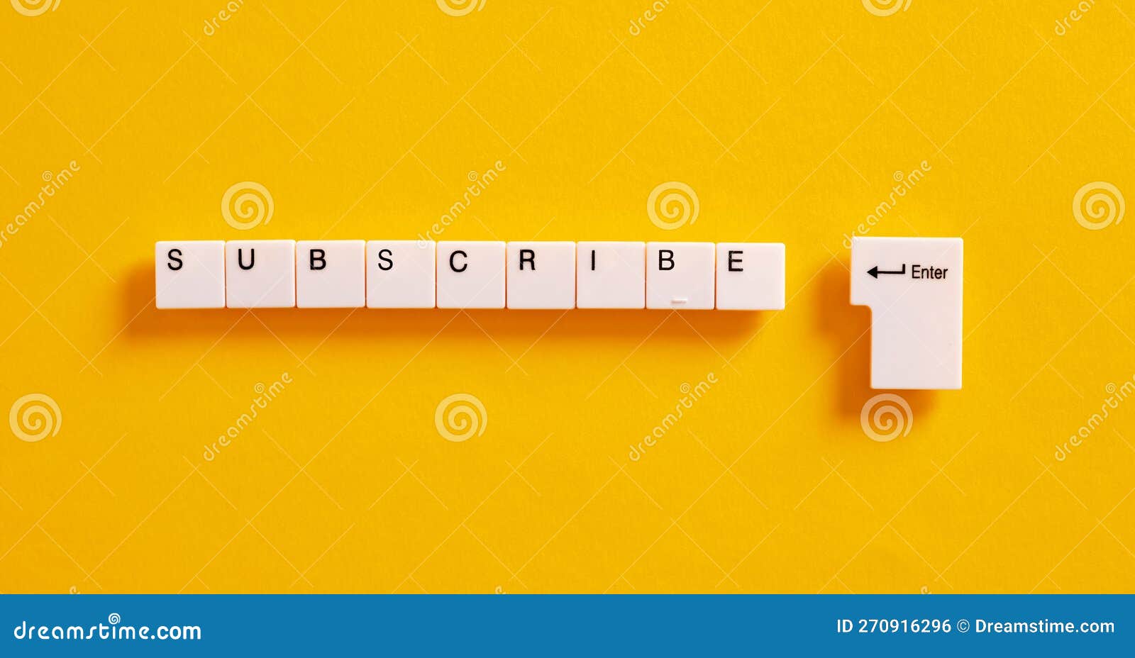 Online Subscription or Registration Concept. Computer Keyboard Keys ...
