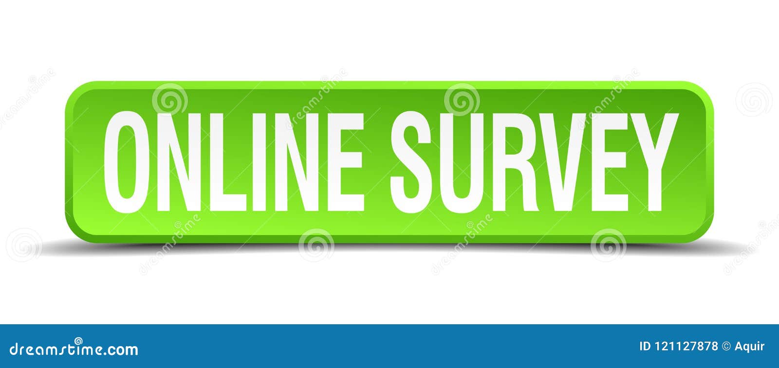 Online survey button stock vector. Illustration of note - 121127878