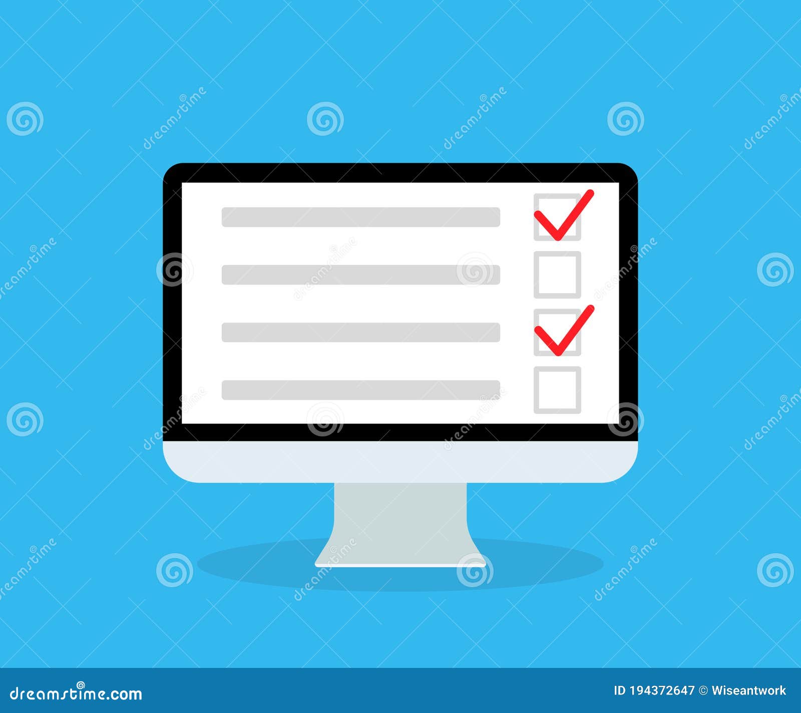 Quiz Poll Mark Icons. Questionnaire Signs Cartoon Flat Bubble Speech ...