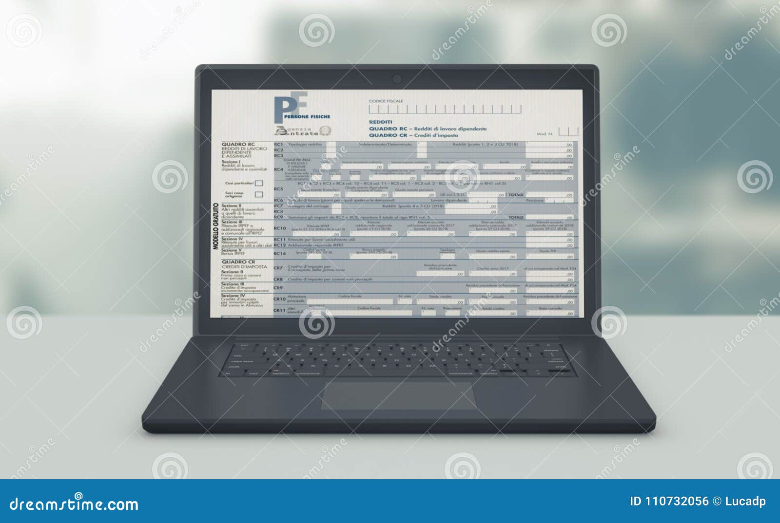 Online tax filing editorial photo. Illustration of preparation - 110732056