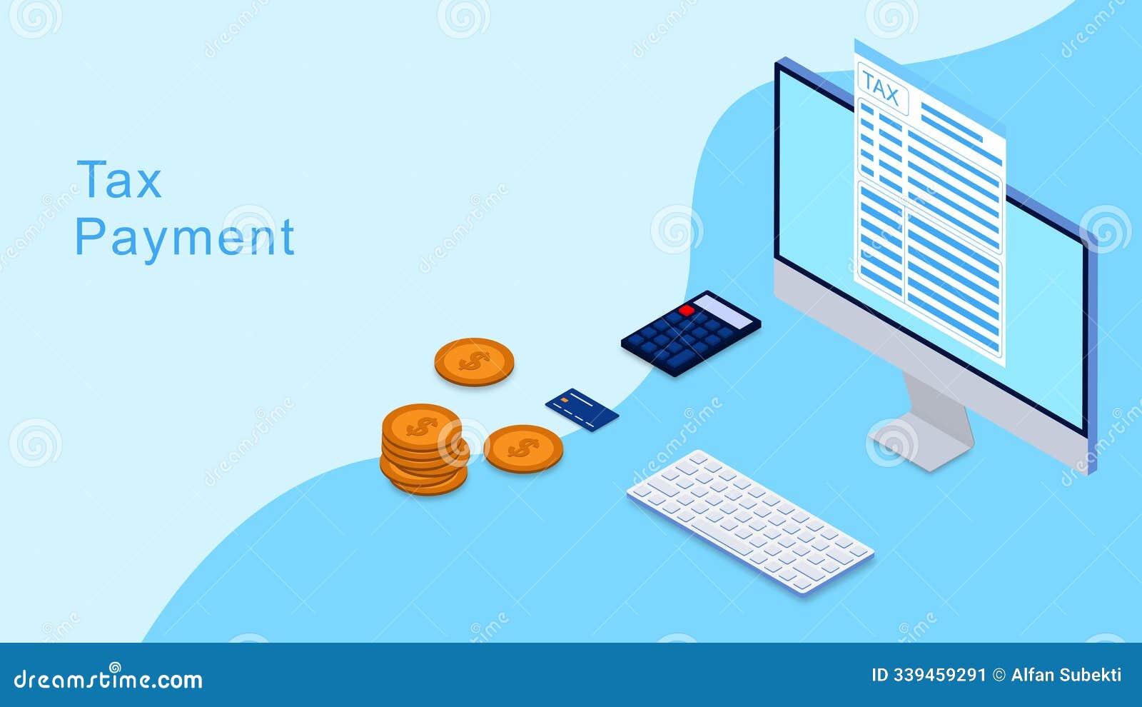 Online Tax Payment, Financial Tax Report and Tax Return Calculation ...