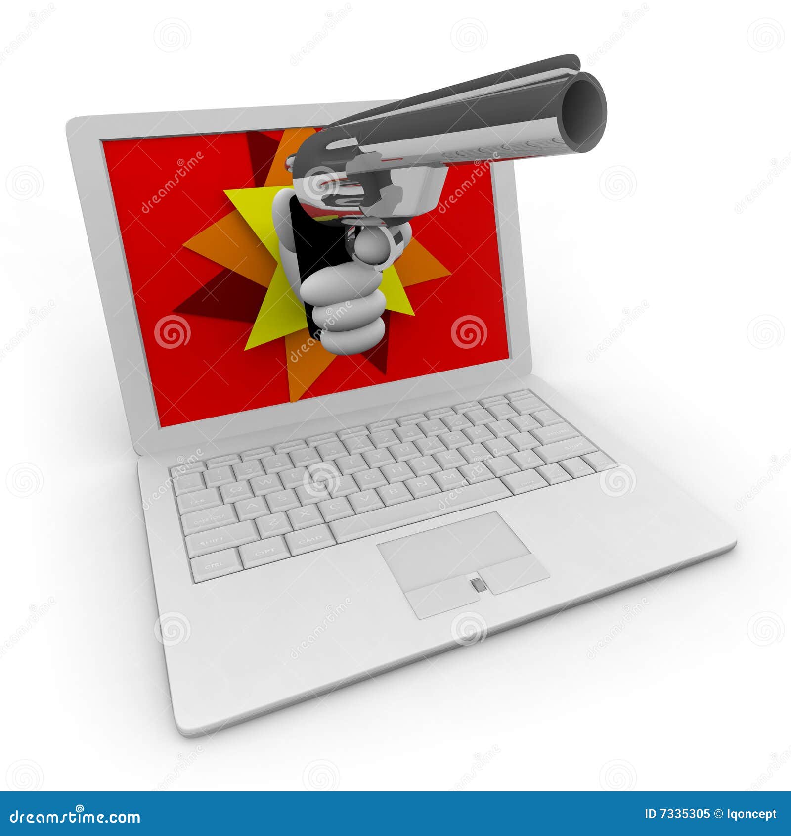 Online Theft / Robbery stock illustration. Illustration of internet ...