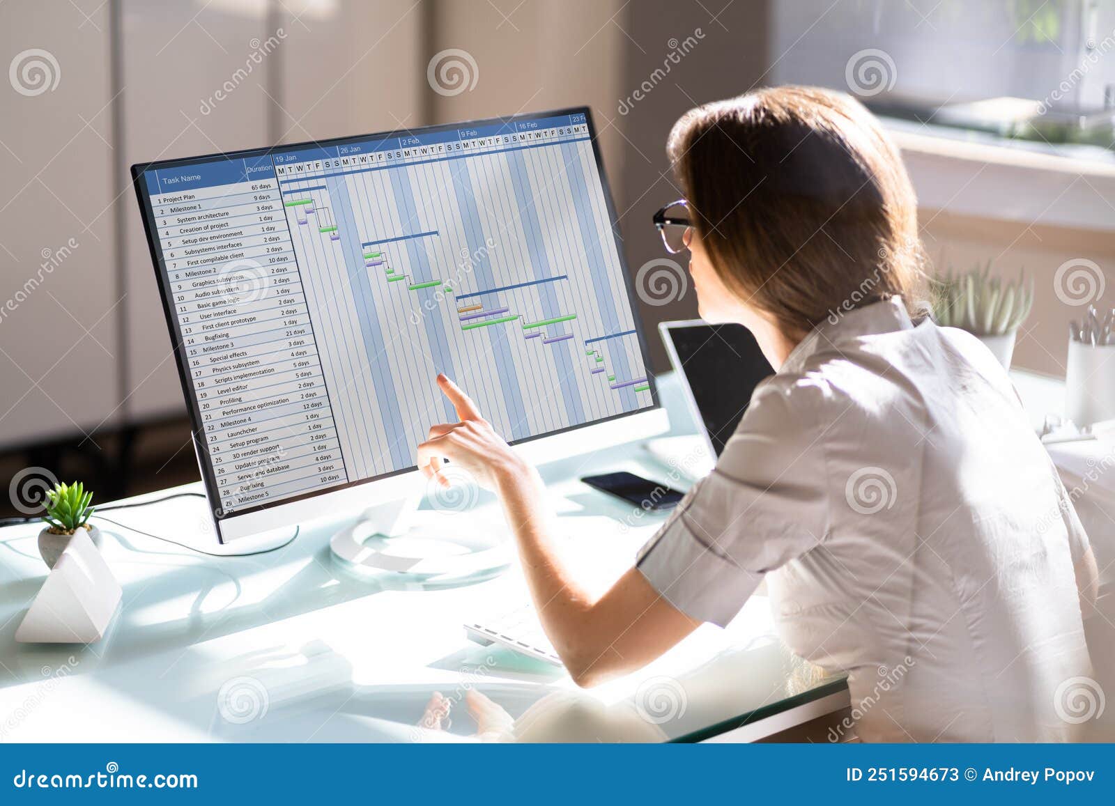 Online Time Sheet and Scheduling Report Stock Image - Image of list ...
