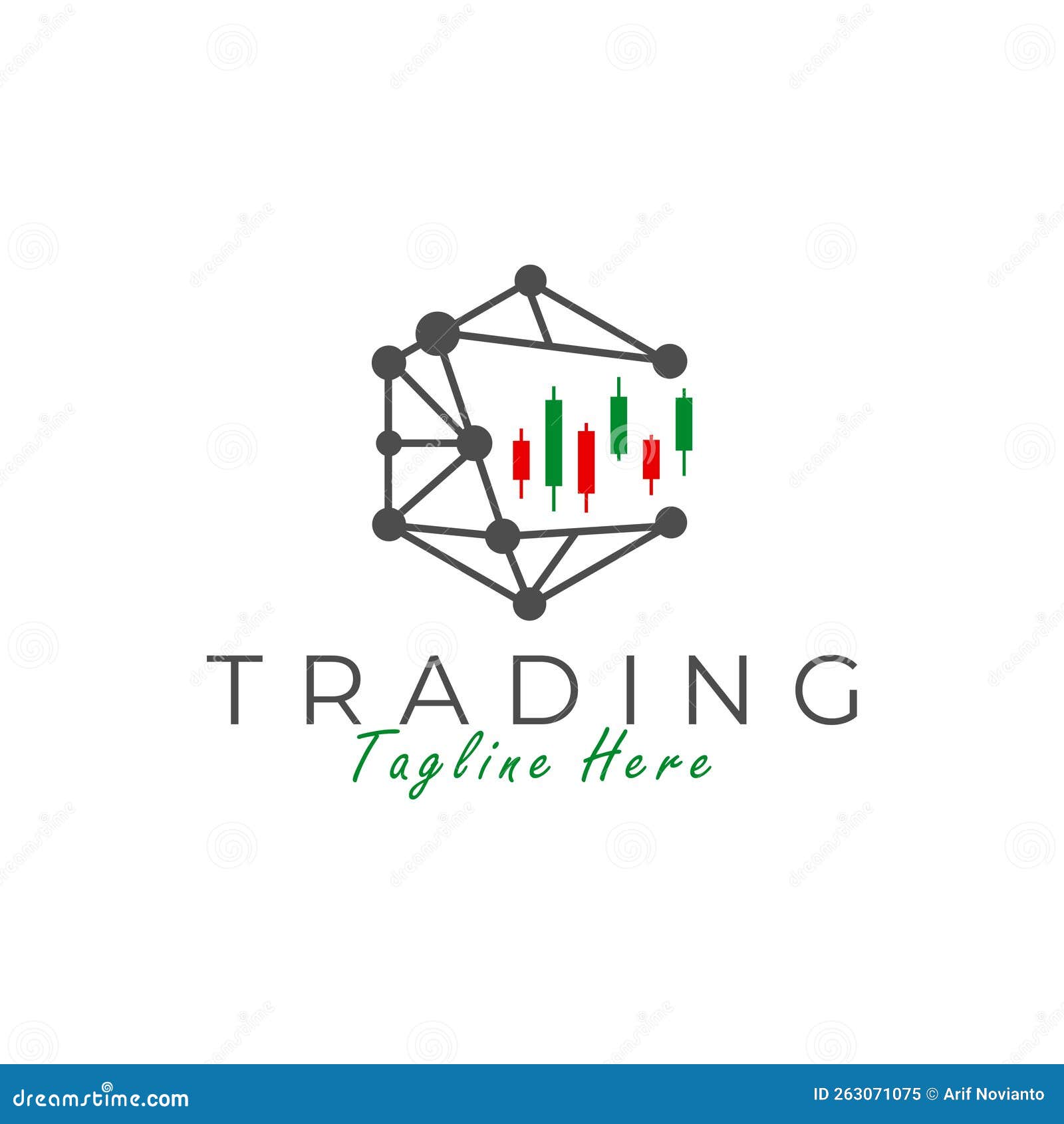 Online Trading Technology Vector Illustration Logo Stock Vector ...