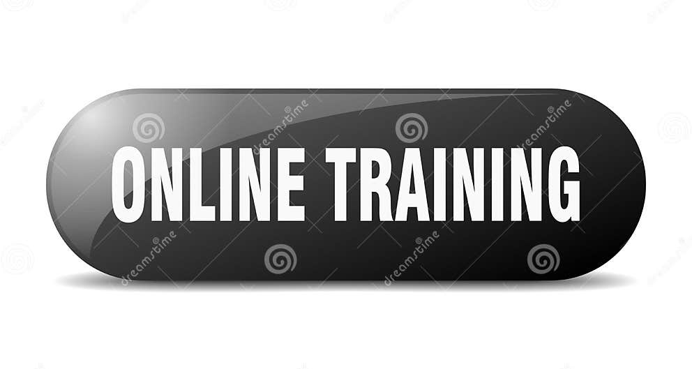 Online Training Button. Online Training Sign. Key. Push Button Stock ...
