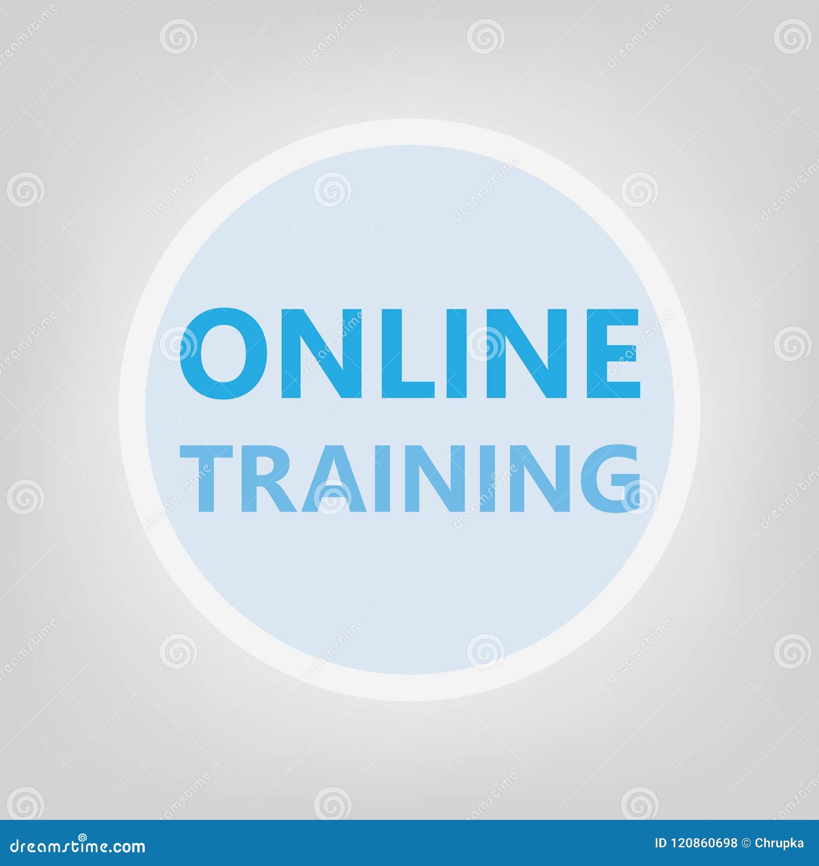 Online training concept stock vector. Illustration of skill - 120860698