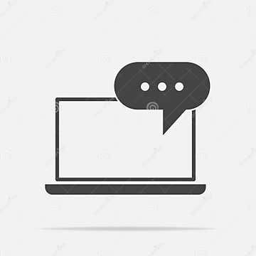 Online Training Icon. Remote Web Training Stock Vector - Illustration ...