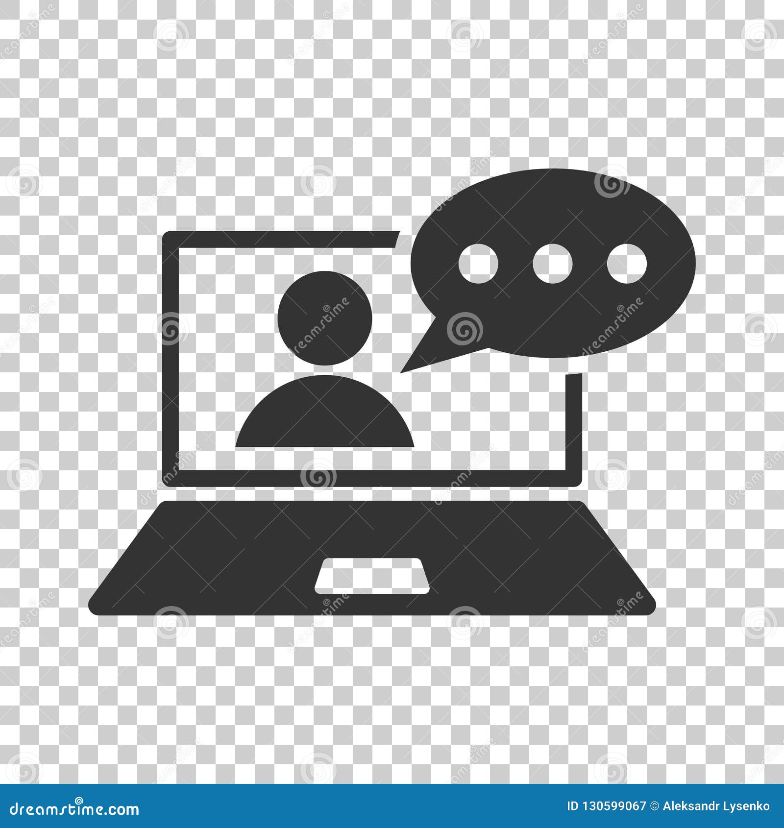 Online Training Icon Vector Sign And Symbol Isolated On White ...