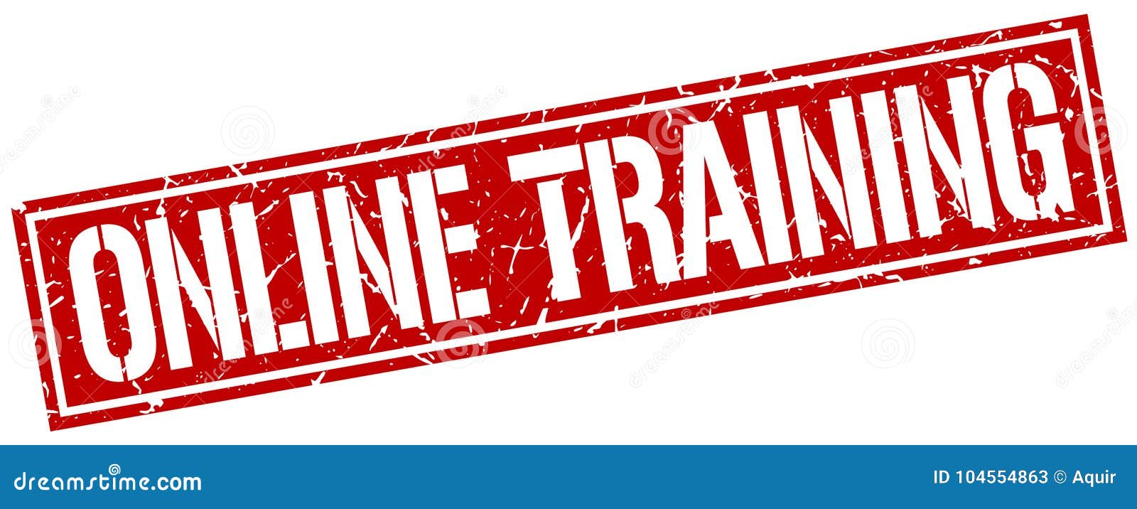Online training stamp stock vector. Illustration of peeler - 104554863