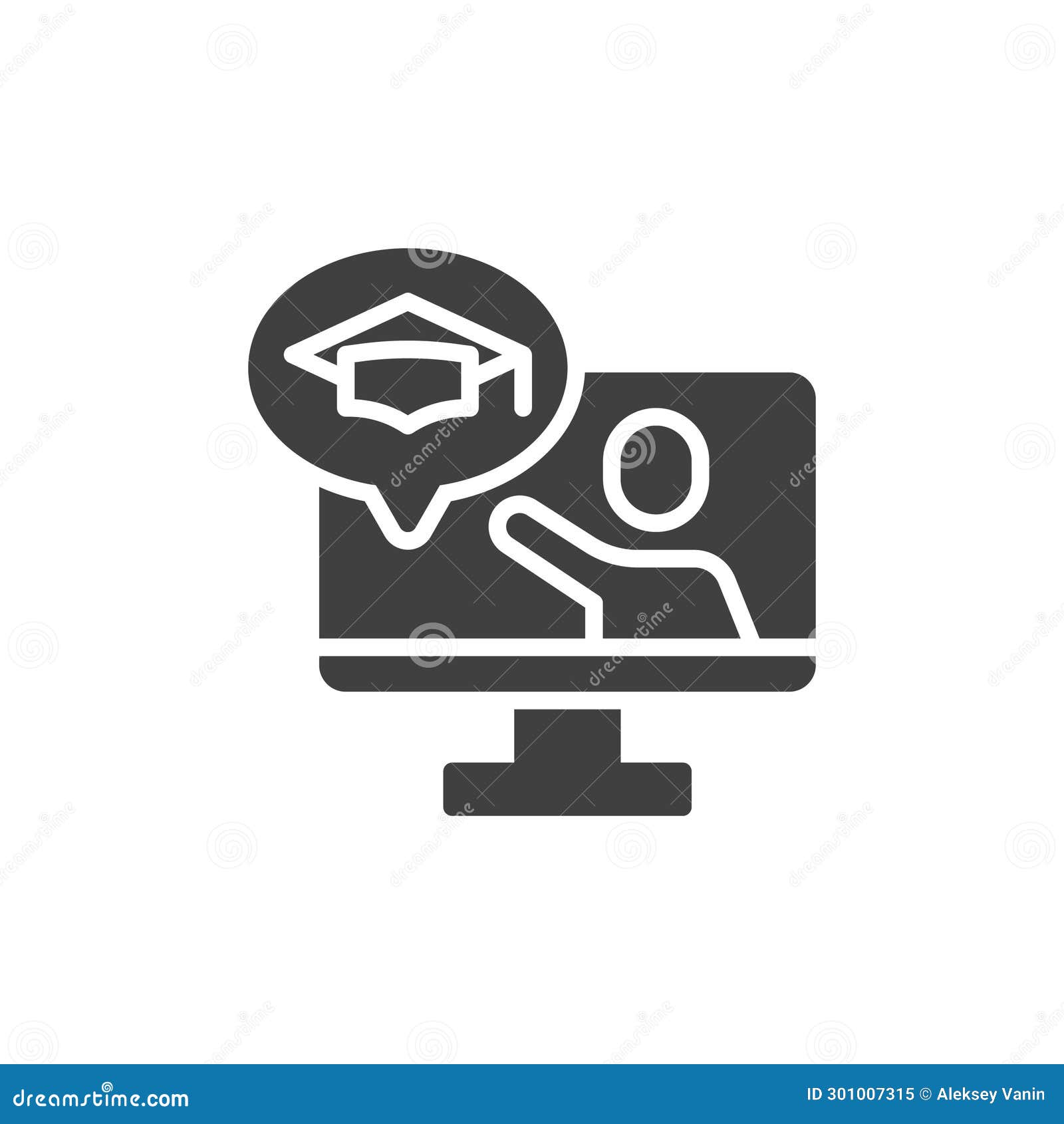 Online Tutoring Concept. E-books, Internet Courses Process. Vector ...