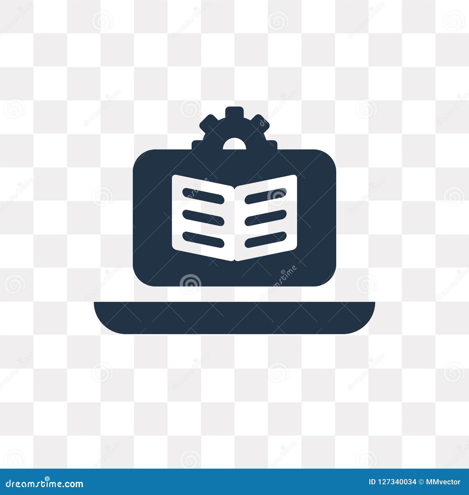 Online Vector Icon Isolated on Transparent Background, Online T Stock ...