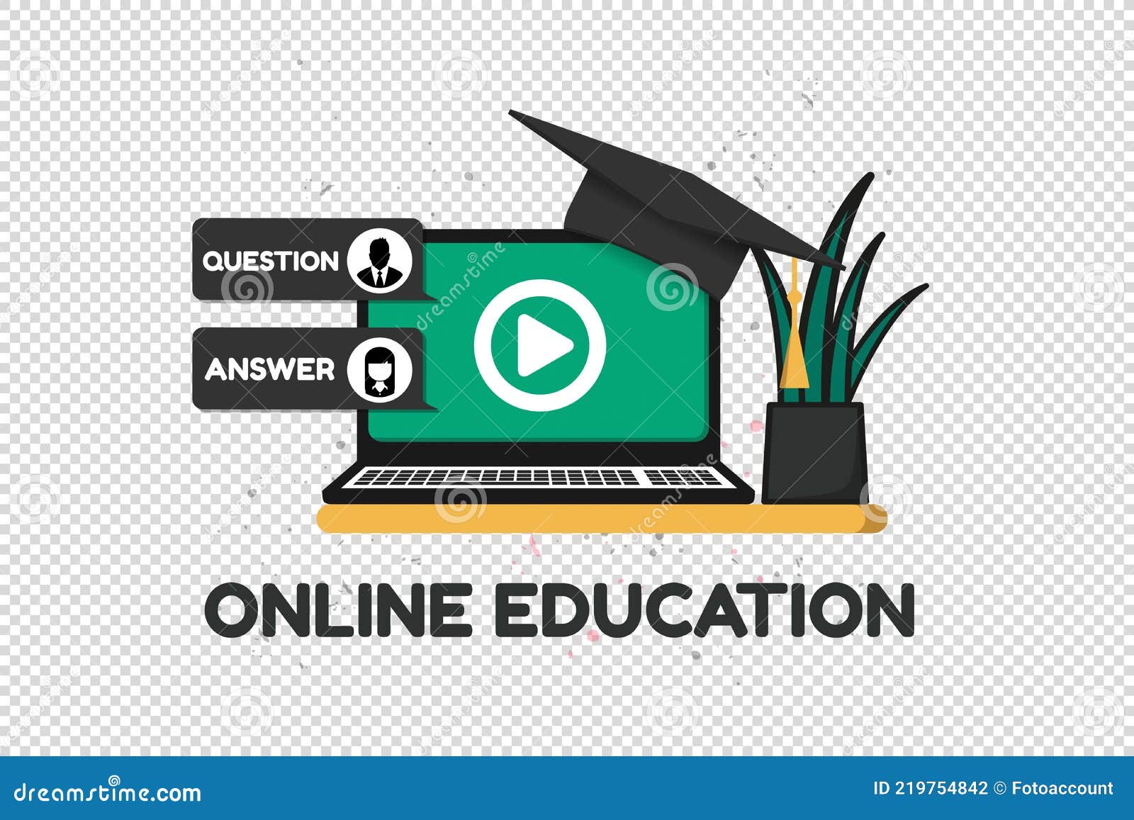 Online Webinar Vector Concept - Distance Education Illustration ...