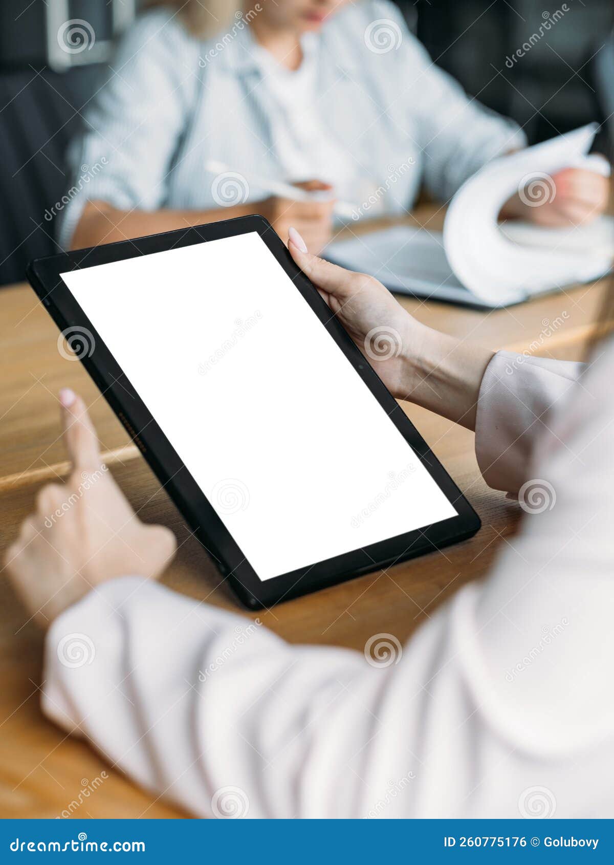 Online Work Digital Mockup Mobile Technology Stock Photo - Image of ...