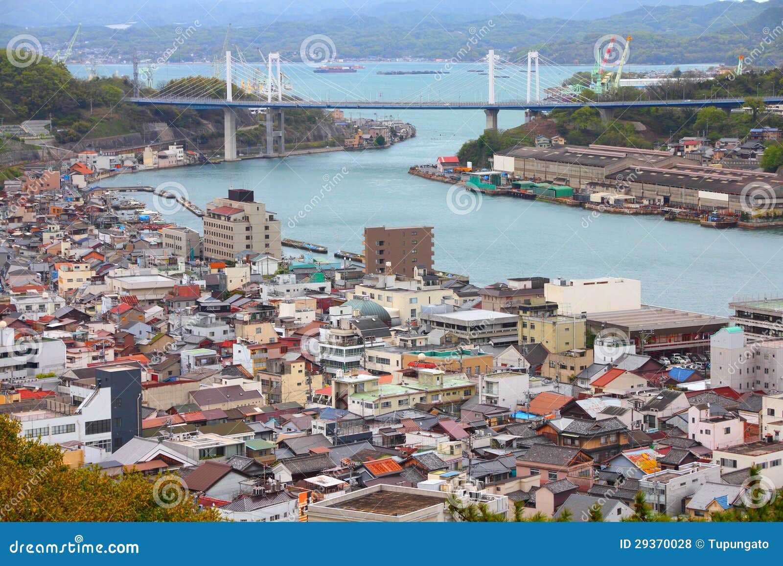 Onomichi, Japan stock photo. Image of seaport, sightseeing - 29370028