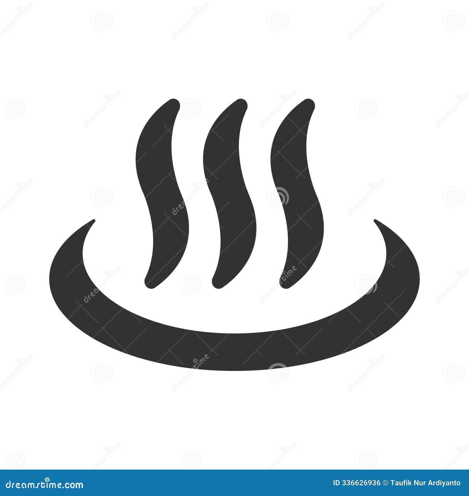 Onsen hot springs icon stock illustration. Illustration of relax ...