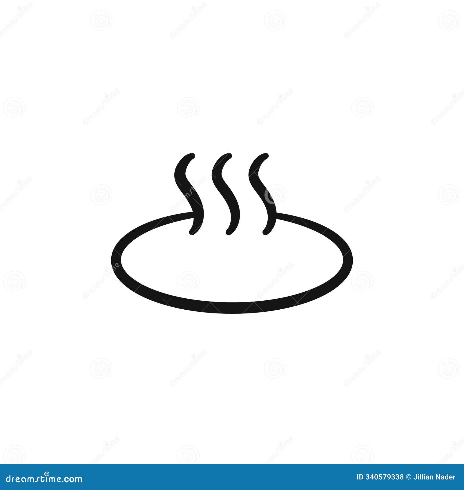 Onsen Icon Set. Japanese Hot Bathe Vector Symbol. Classic Japan Spa ...