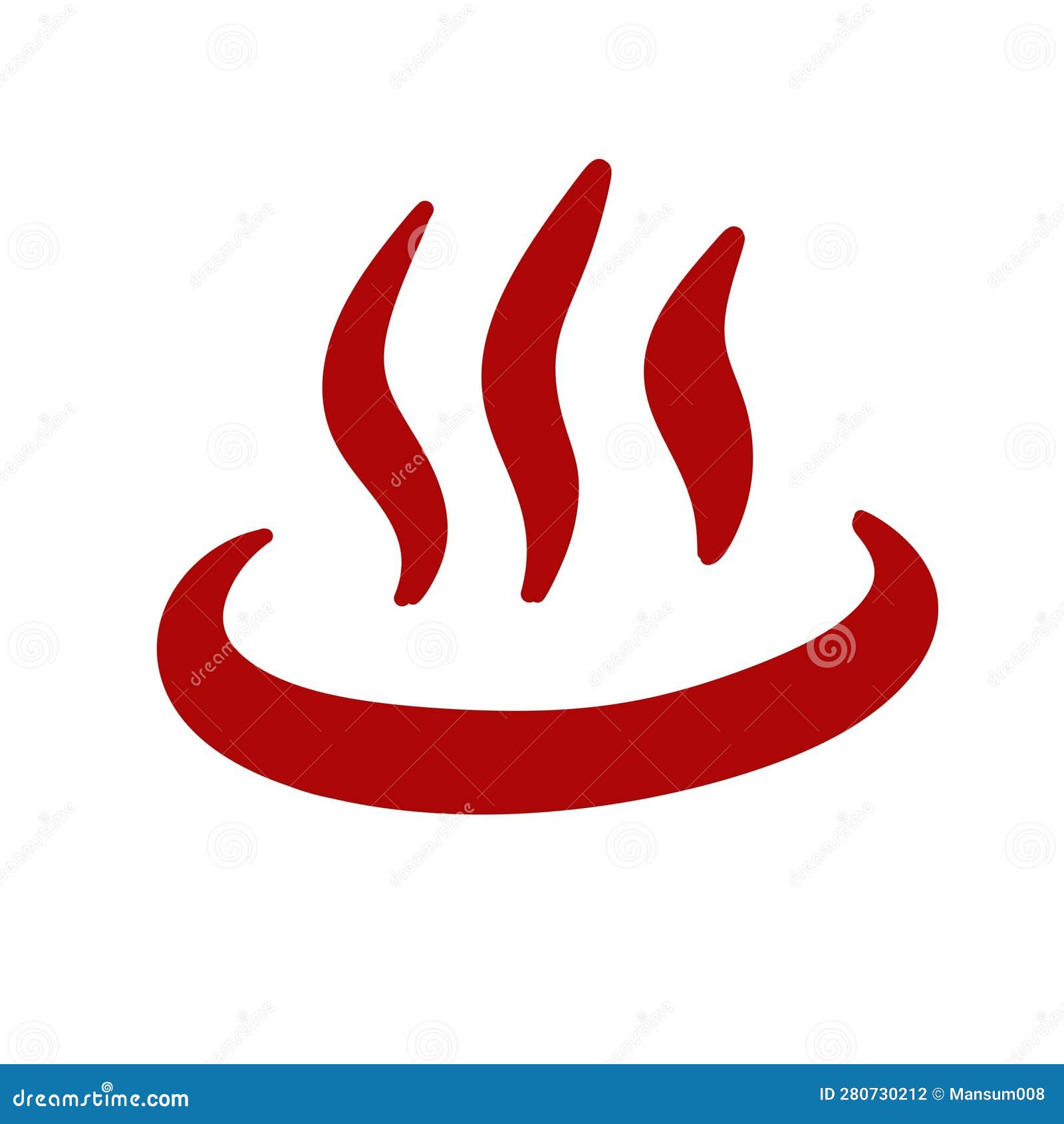 Onsen Icon Set. Japanese Hot Bathe Vector Symbol. Classic Japan Spa ...