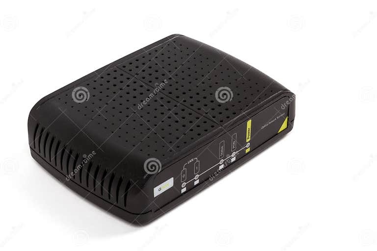 ONT - Optical Network Terminal Stock Image - Image of catv, plastic ...