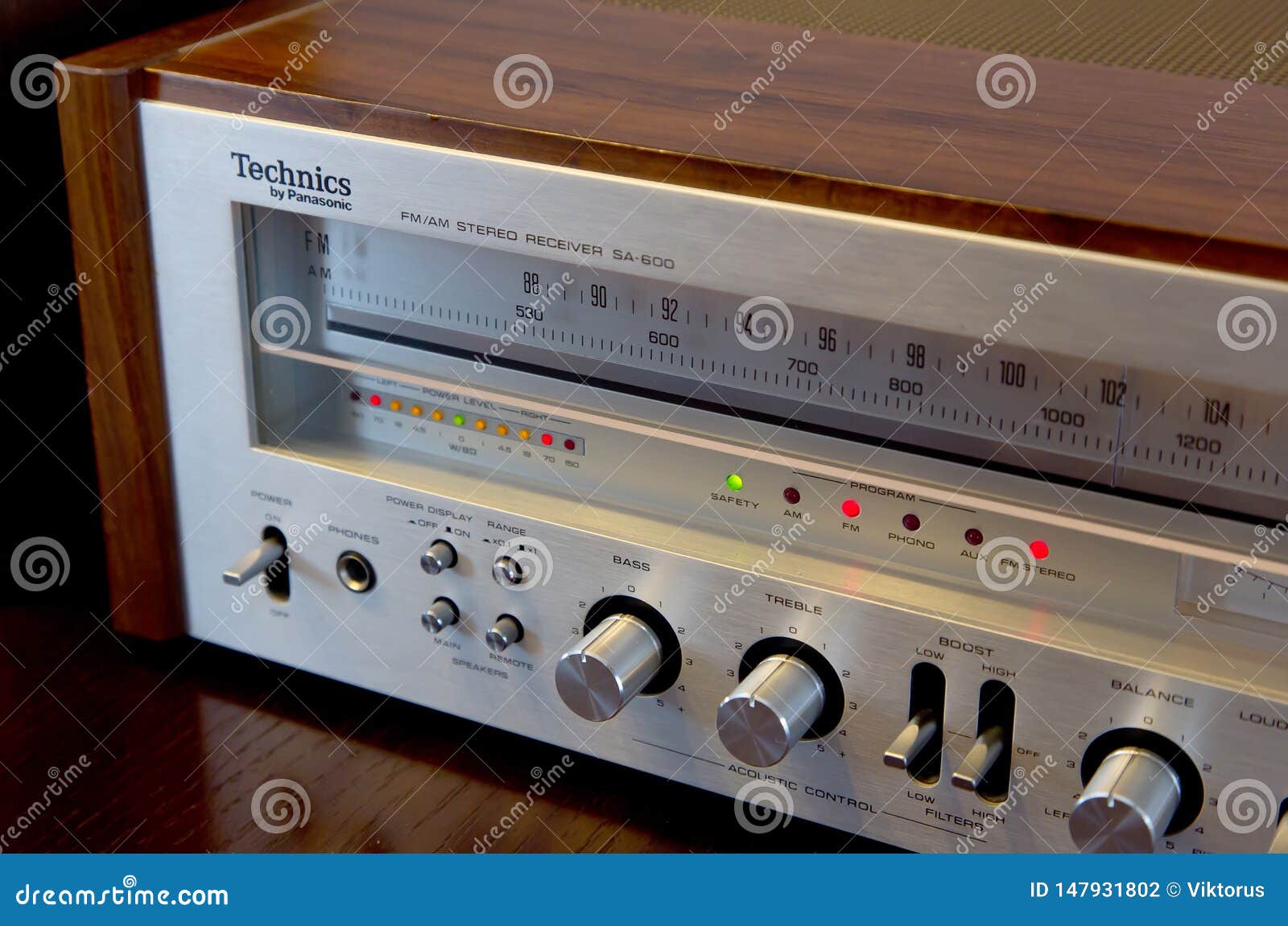 ONTARIO, CANADA - March 3, 2019 - Technics Vintage Audio Stereo ...