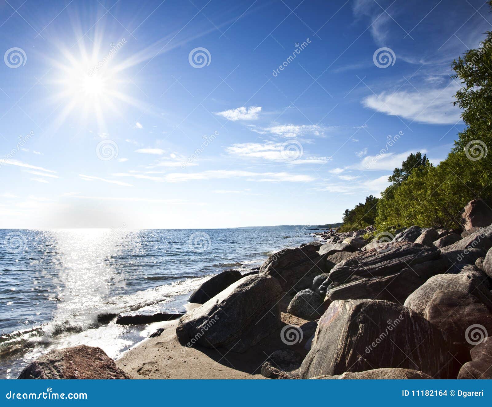 Ontario Landscape stock photo. Image of seascape, shoreline - 11182164