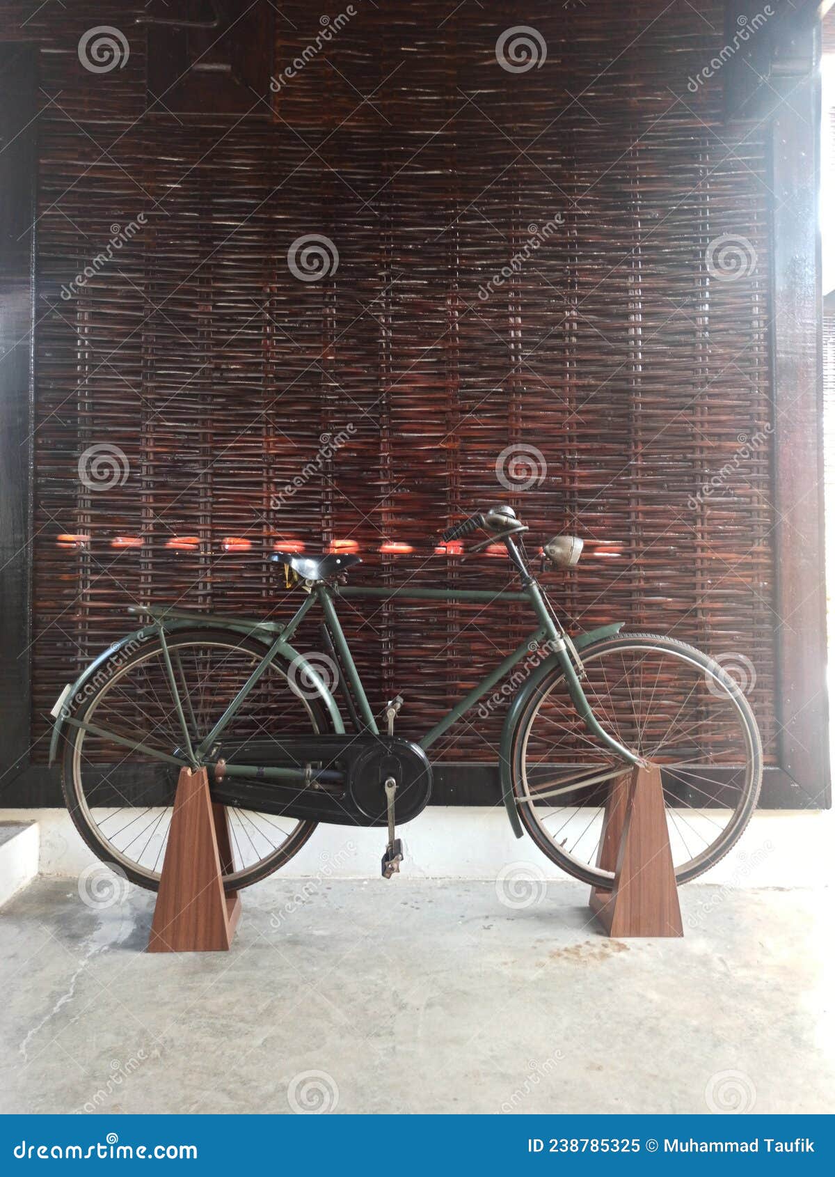 Ontel Bike Looks Very Old And Ancient Stock Image | CartoonDealer.com ...