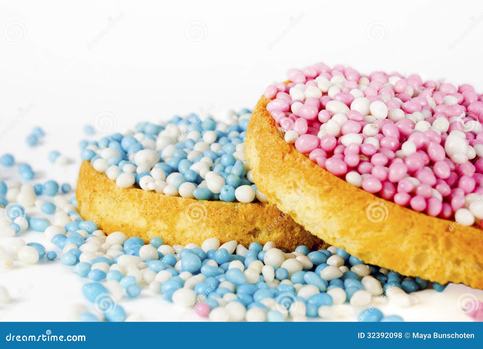Ontmoete Beschuit muisjes stock foto. Image of koekje - 32392098