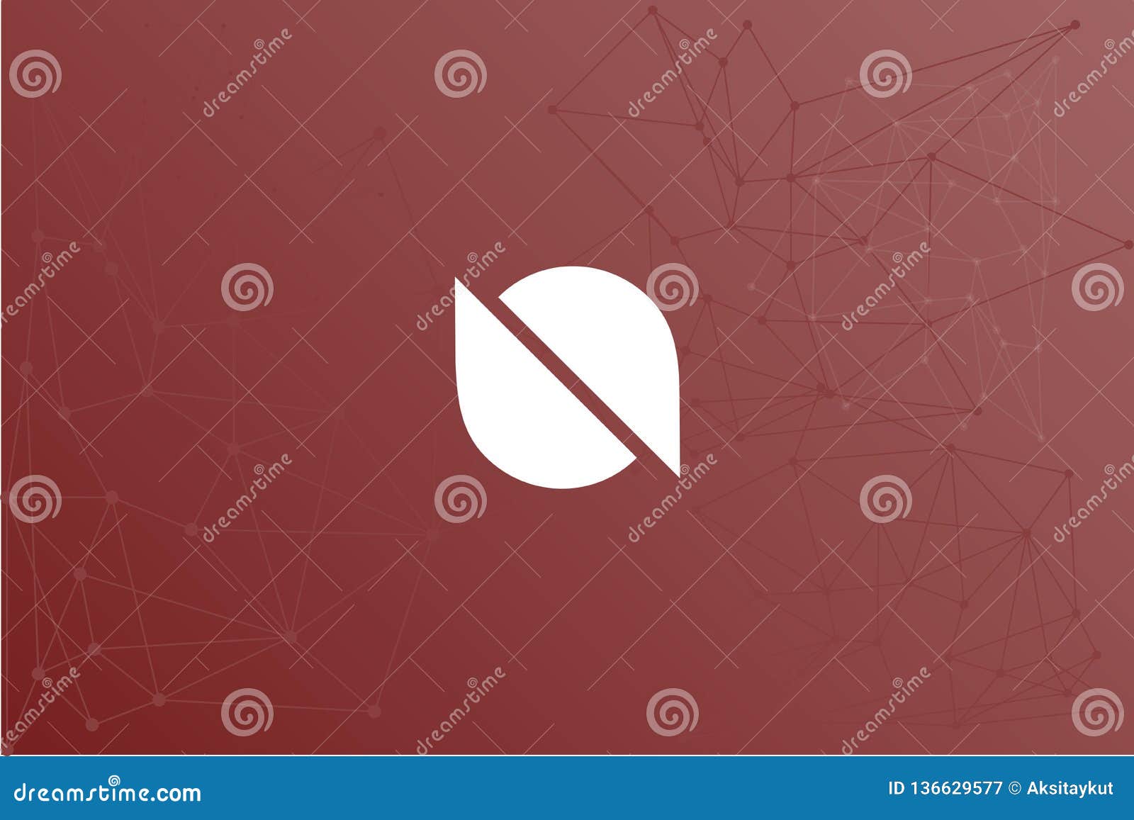 Ontology ONT Logo Network Illustration Stock Illustration ...
