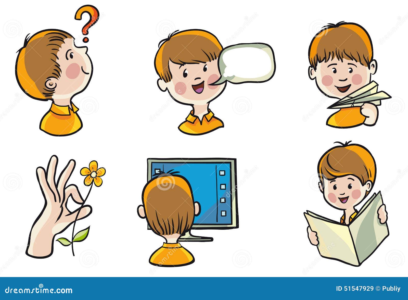 Ontwikkeling van kinderen vector illustratie. Illustration of vreugde ...