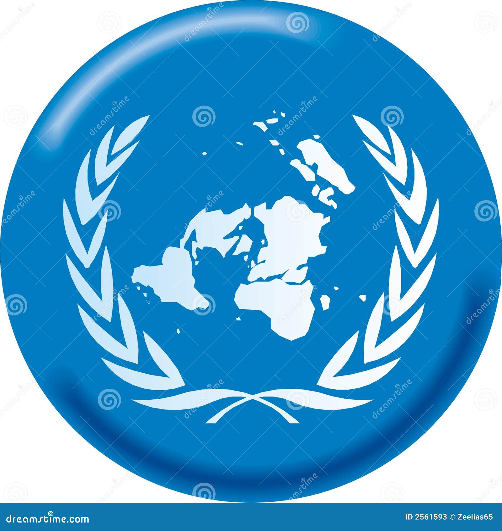 Onu Flag Stock Illustration | CartoonDealer.com #2561593