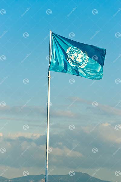 ONU flag. editorial photo. Image of patriot, brazil, great - 28690711