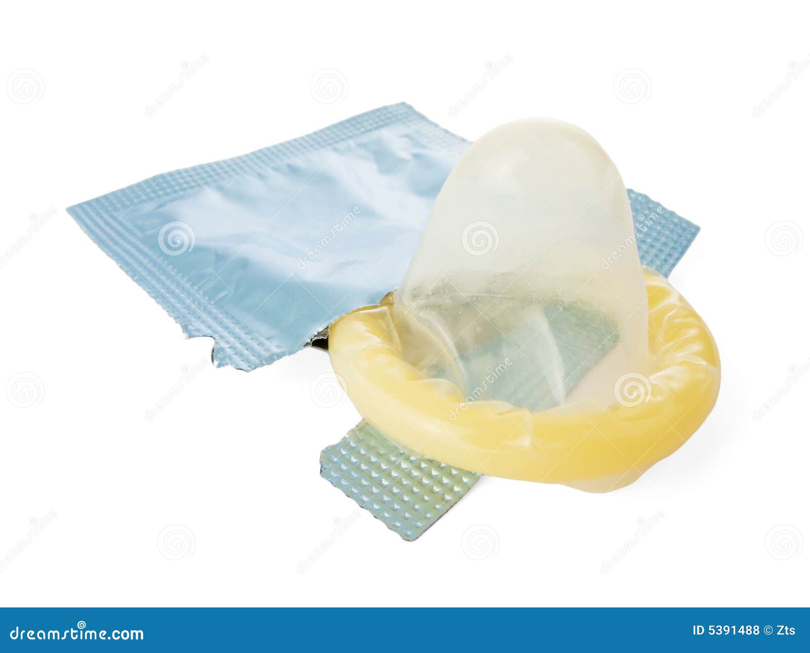 Onverpakt condoom stock foto. Image of bescherming, besnoeiing - 5391488
