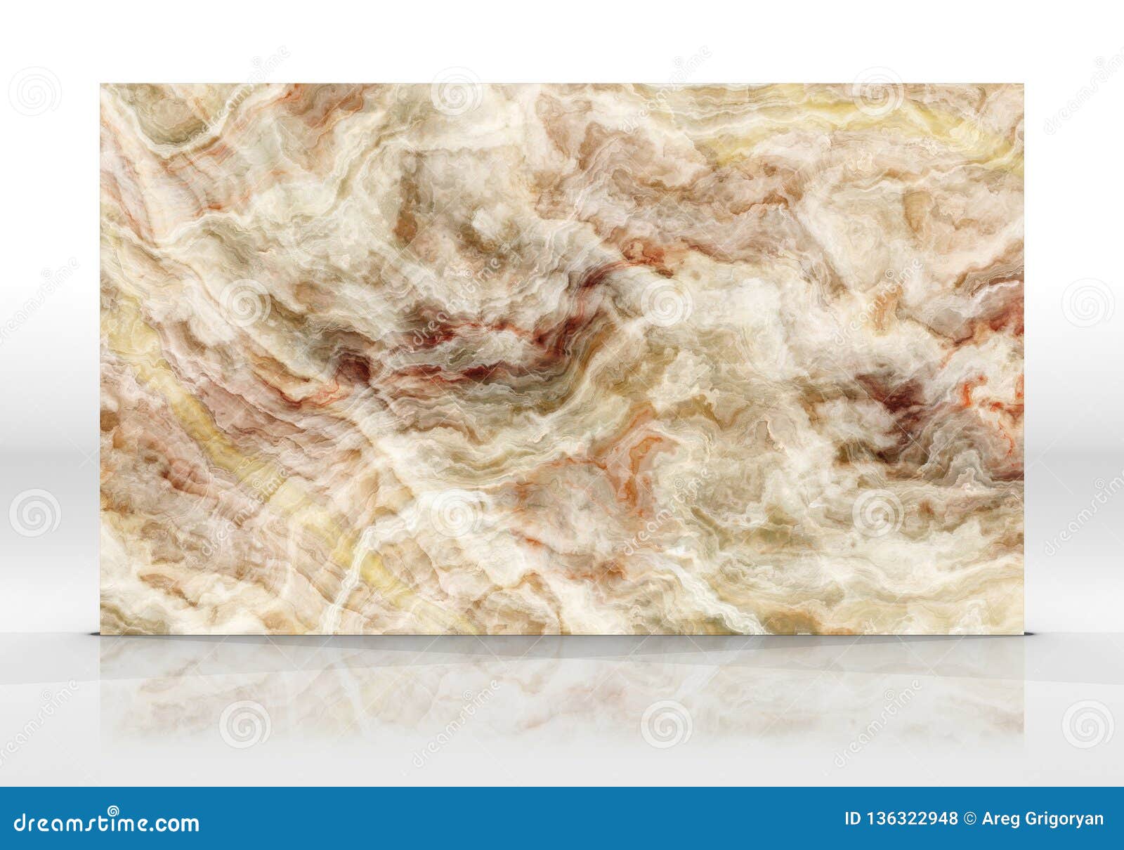 Onyx Marble Tile Texture 3D Rendering Stock Illustration - Illustration ...