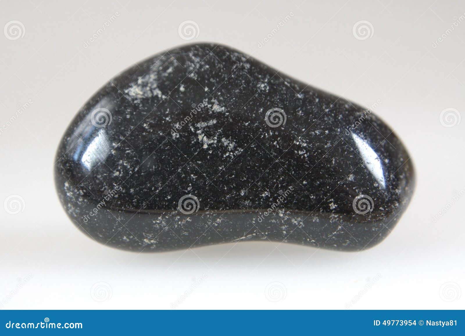 Onyx negro foto de archivo. Imagen de negro, guijarro - 49773954