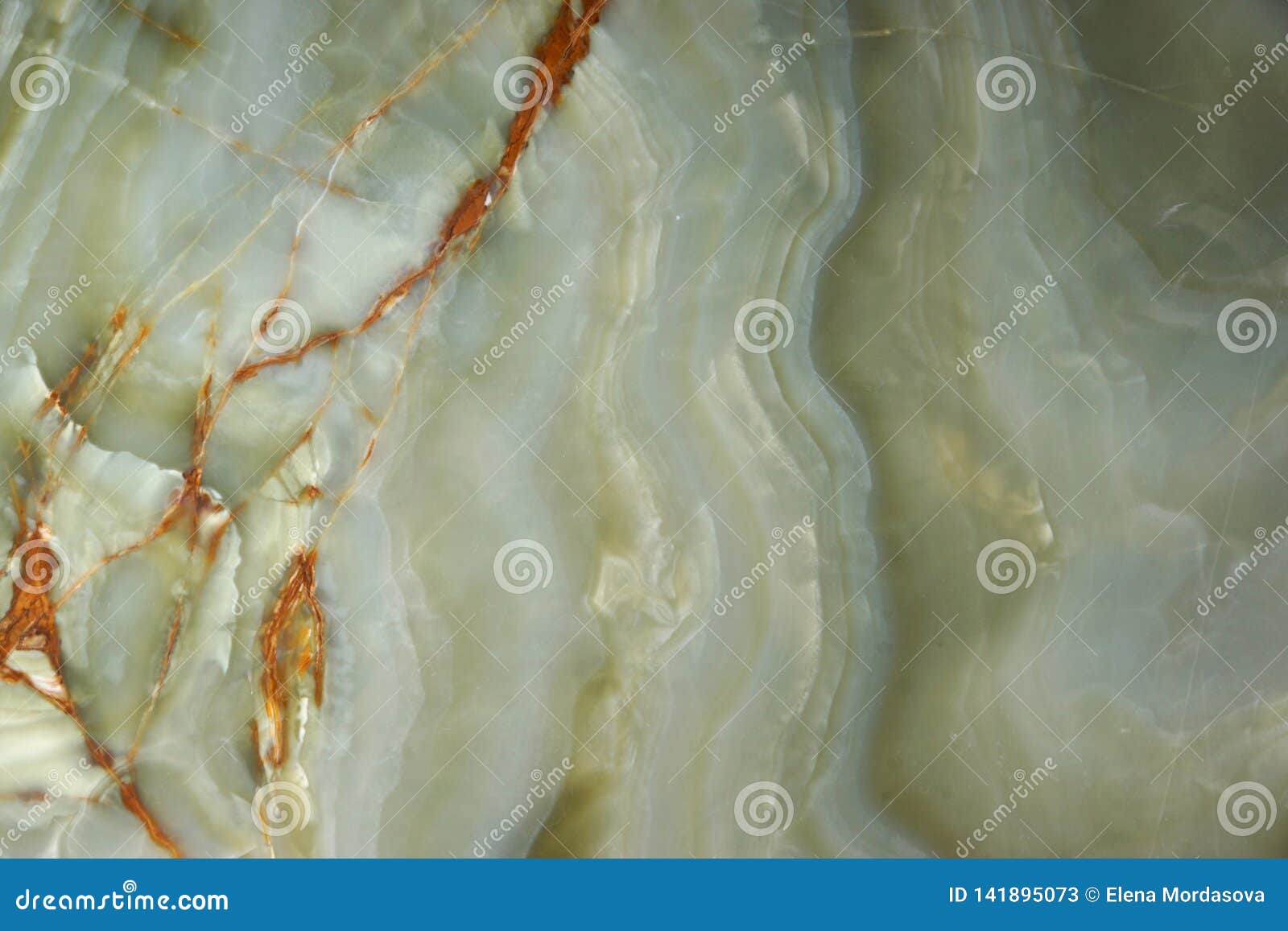 Onyx Vert Avec Des Veines, La Surface De La Pierre Naturelle Image ...