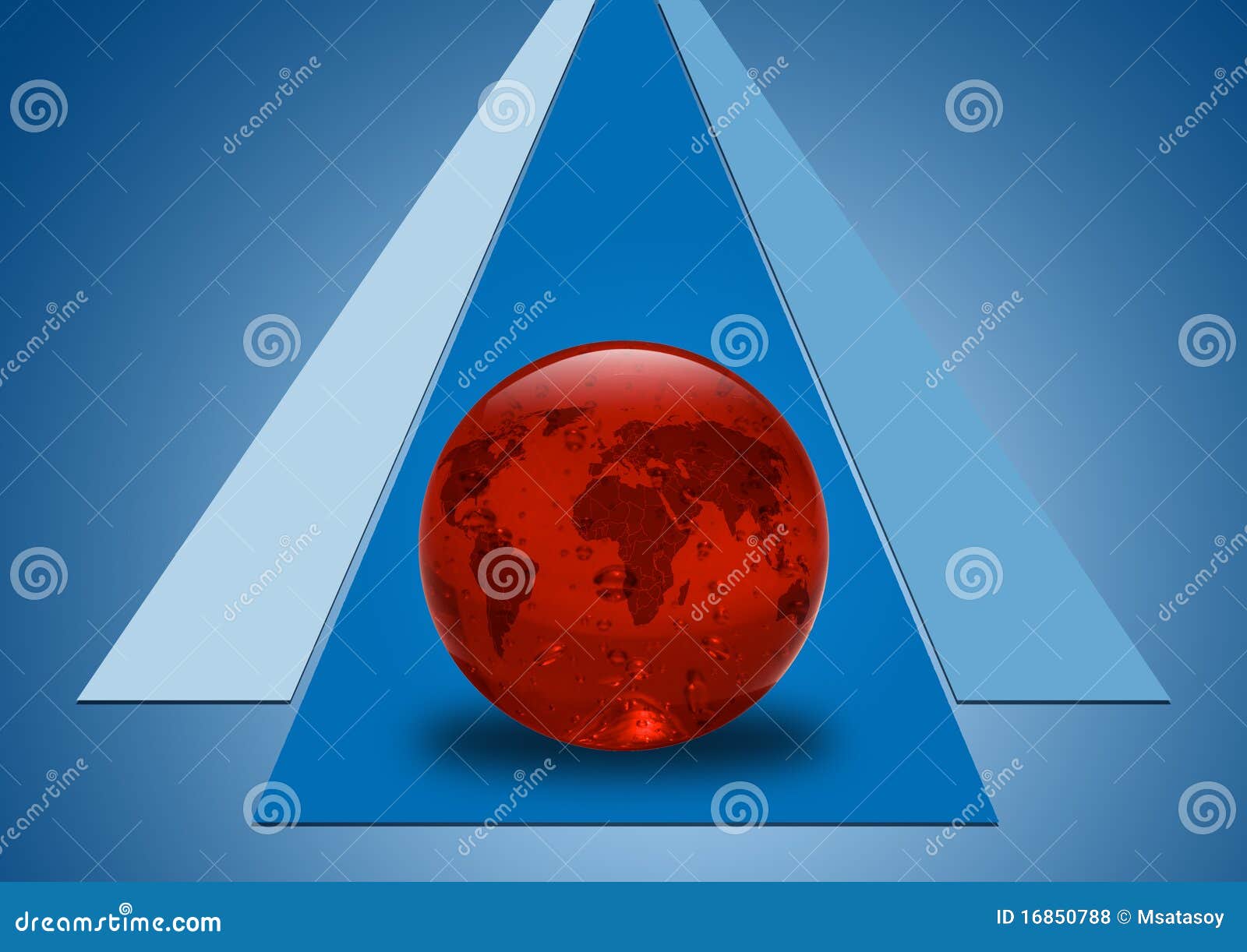 Onze Eigen Aarde. Symbool Van Stock Illustratie - Illustration of ...