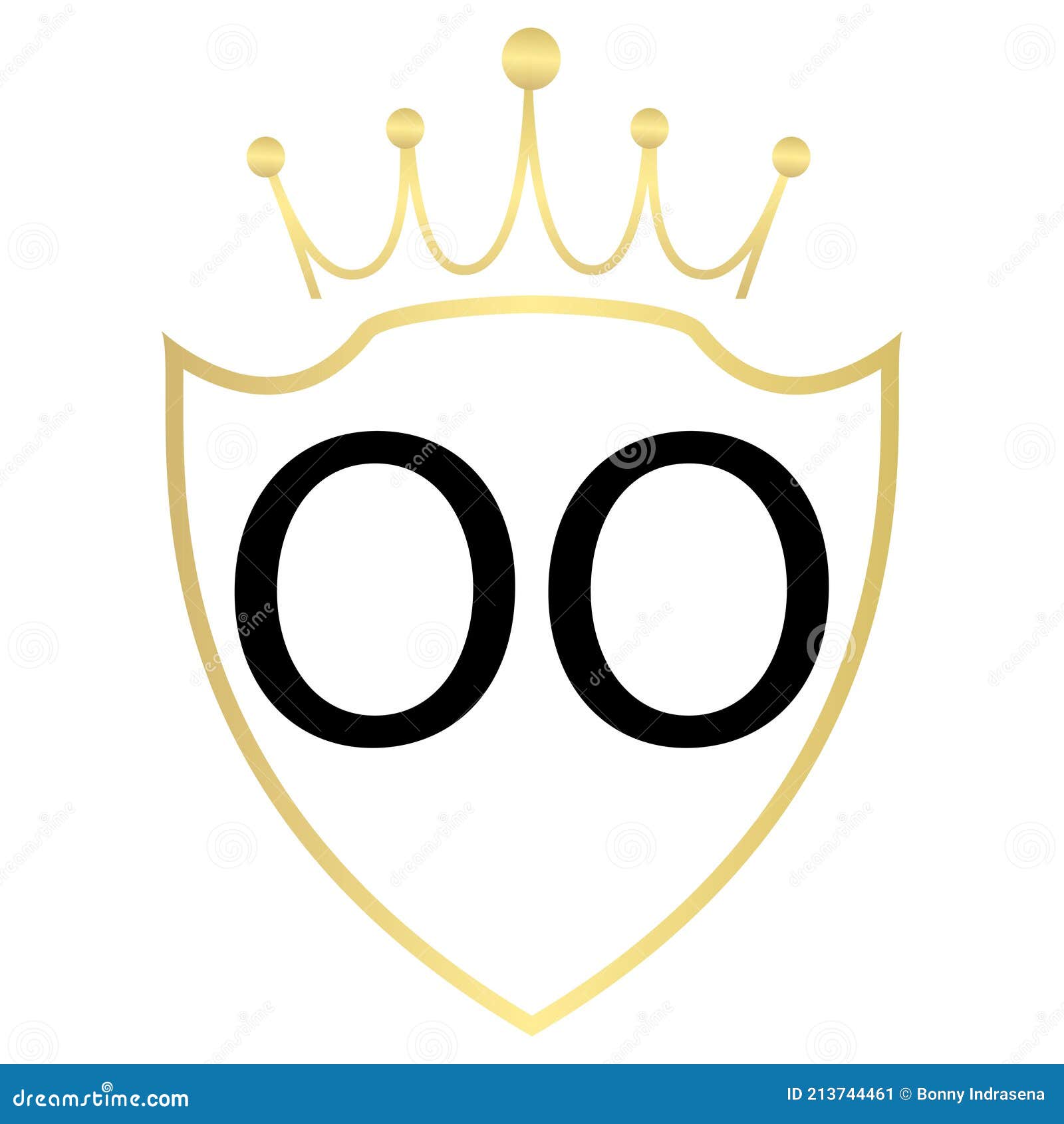 OO Letter Logo Design with Simple Style Stock Vector - Illustration of ...