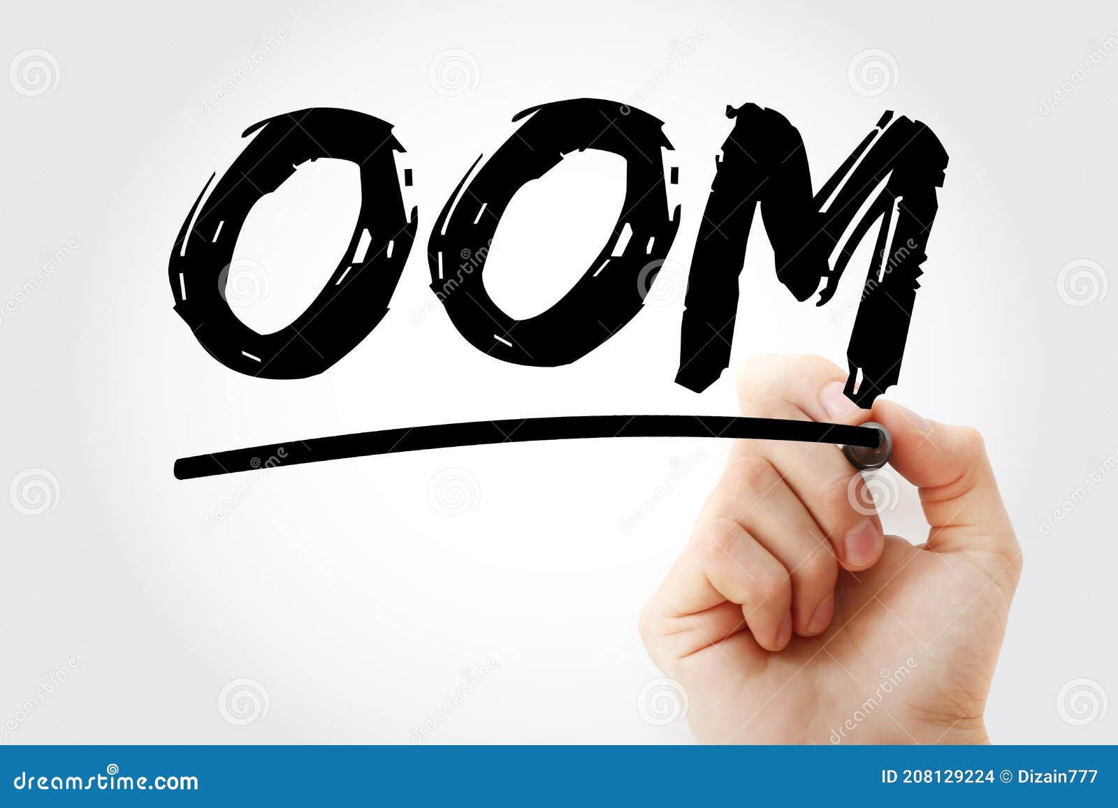 OOM - Out of Memory Acronym with Marker Stock Photo - Image of chip ... OOM - Out of Memory Acronym with Marker Stock Photo - Image of chip ...