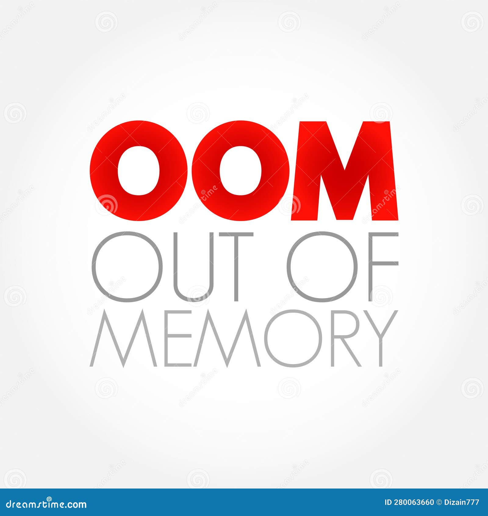 OOM Out Of Memory - State Of Computer Operation Where No Additional ... OOM Out Of Memory - State Of Computer Operation Where No Additional ...