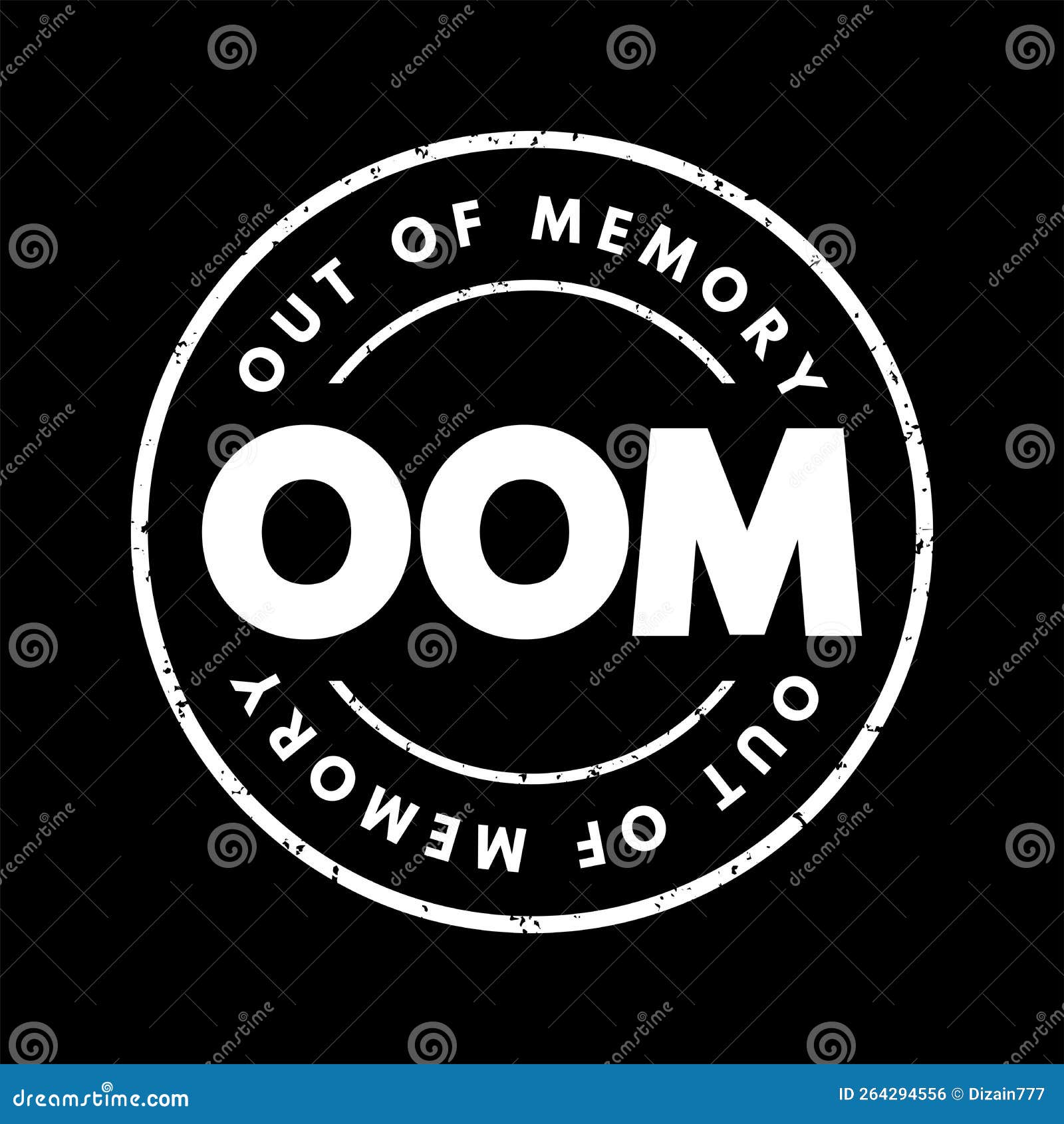 Oom Out Of Memory State Of Computer Operation Where No Additional Memory Can Be Allocated For