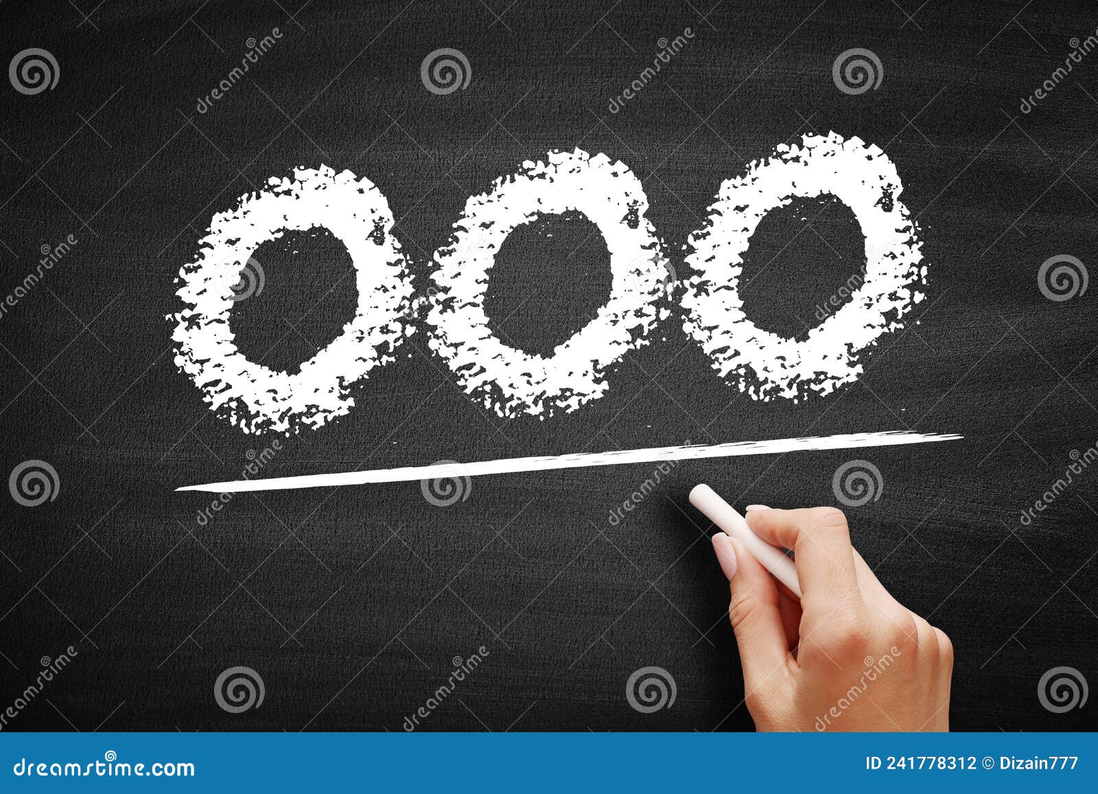OOO - Out of Office Acronym, Business Concept on Blackboard Stock Photo ...