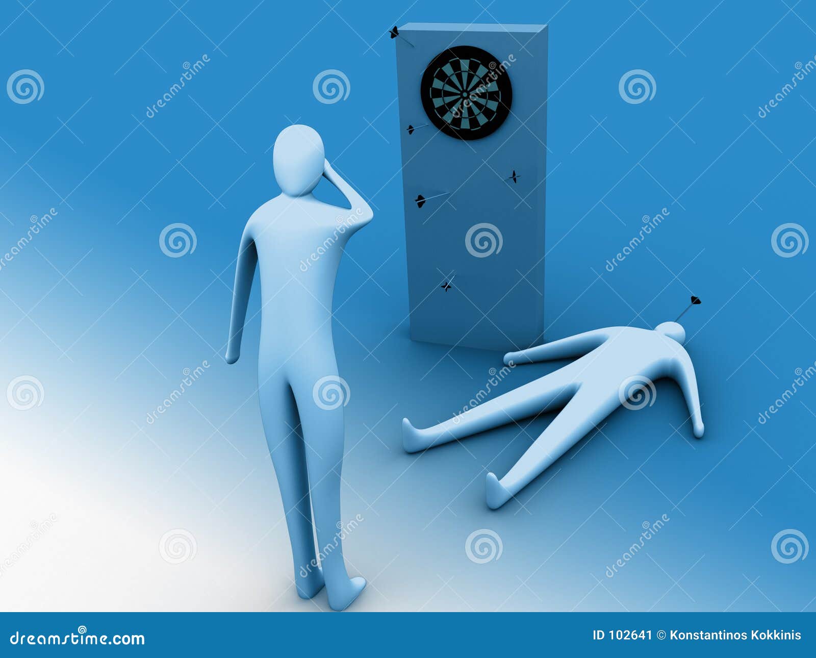 Oops missed! stock illustration. Illustration of target - 102641