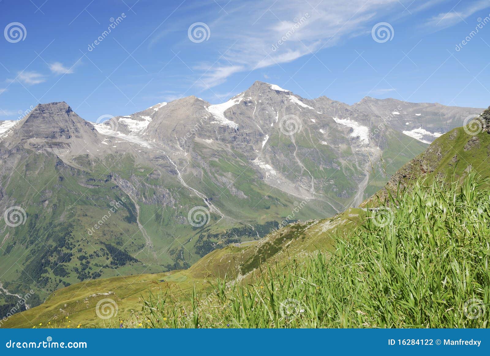 Oostenrijks berglandschap stock foto. Image of buiten - 16284122