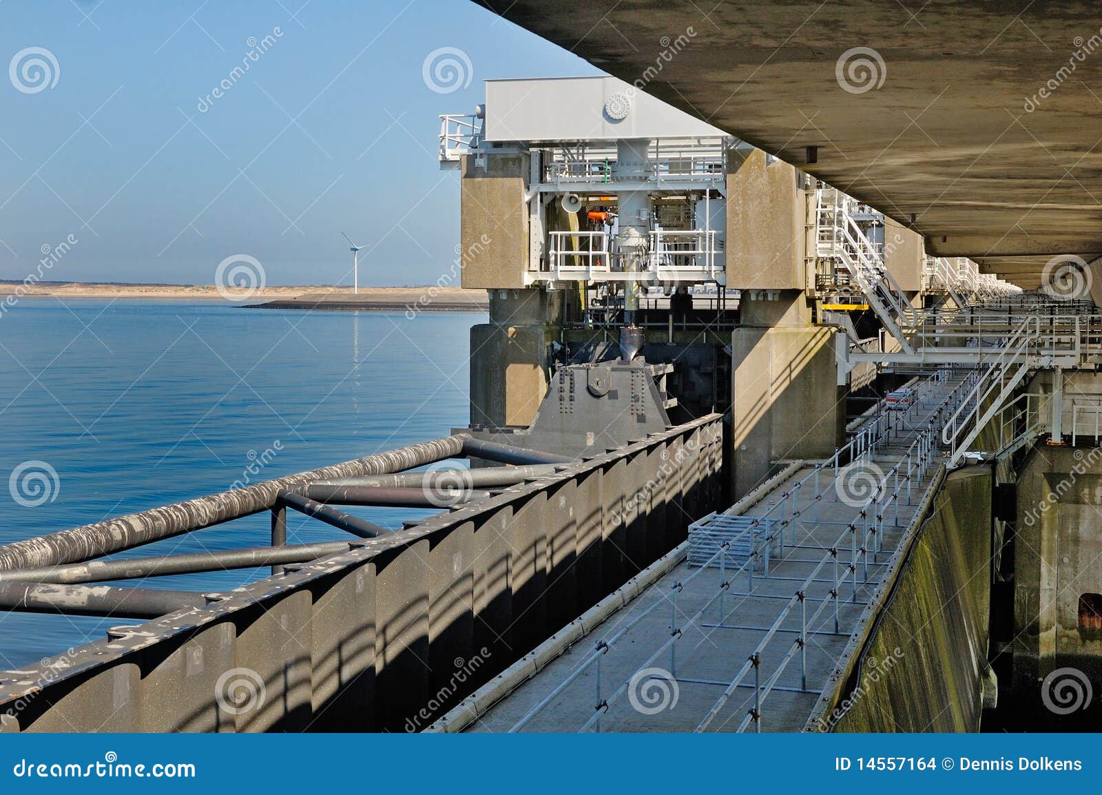 Oosterscheldekering, Delta Works, Netherlands Stock Photo - Image of ...