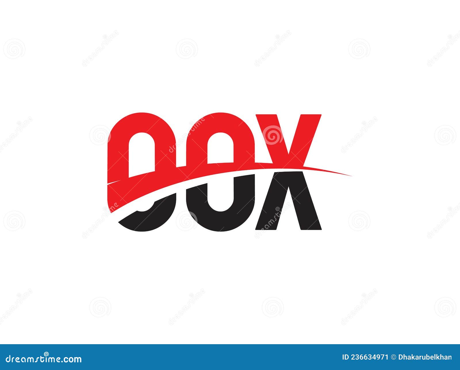 OOX Letter Initial Logo Design Vector Illustration Stock Vector ...