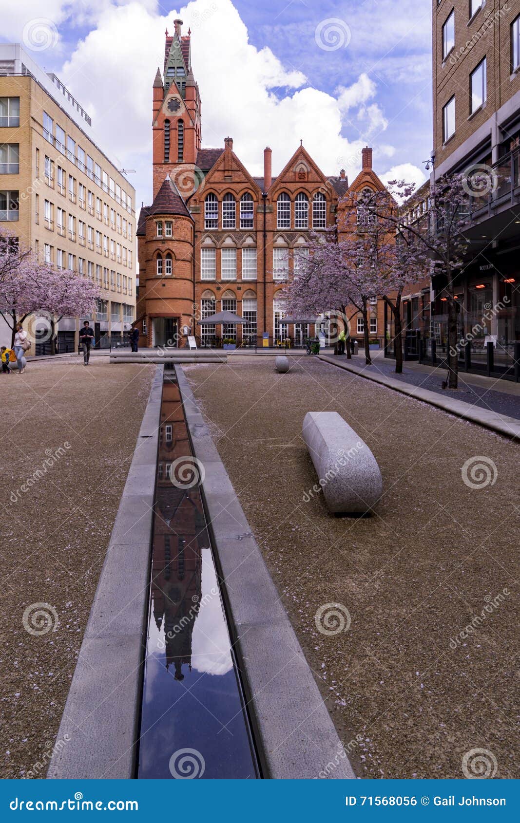 Oozells Square - Birmingham City Centre Uk Stock Photo - Image of ...