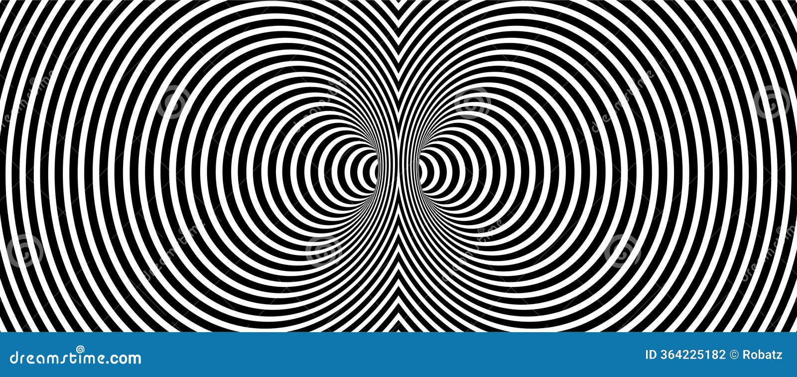 Abstract Hypnotic Warp Checkered Background. Black And White Check ...